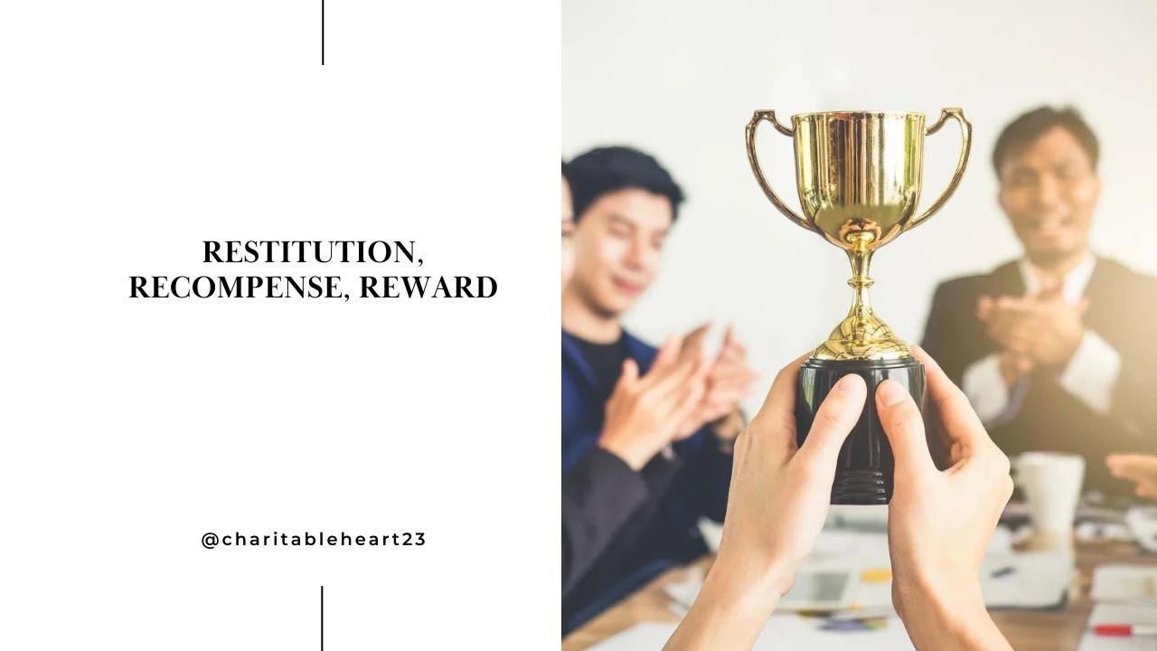 Prophetic Word: Restitution, Recompense, Reward - YouTube