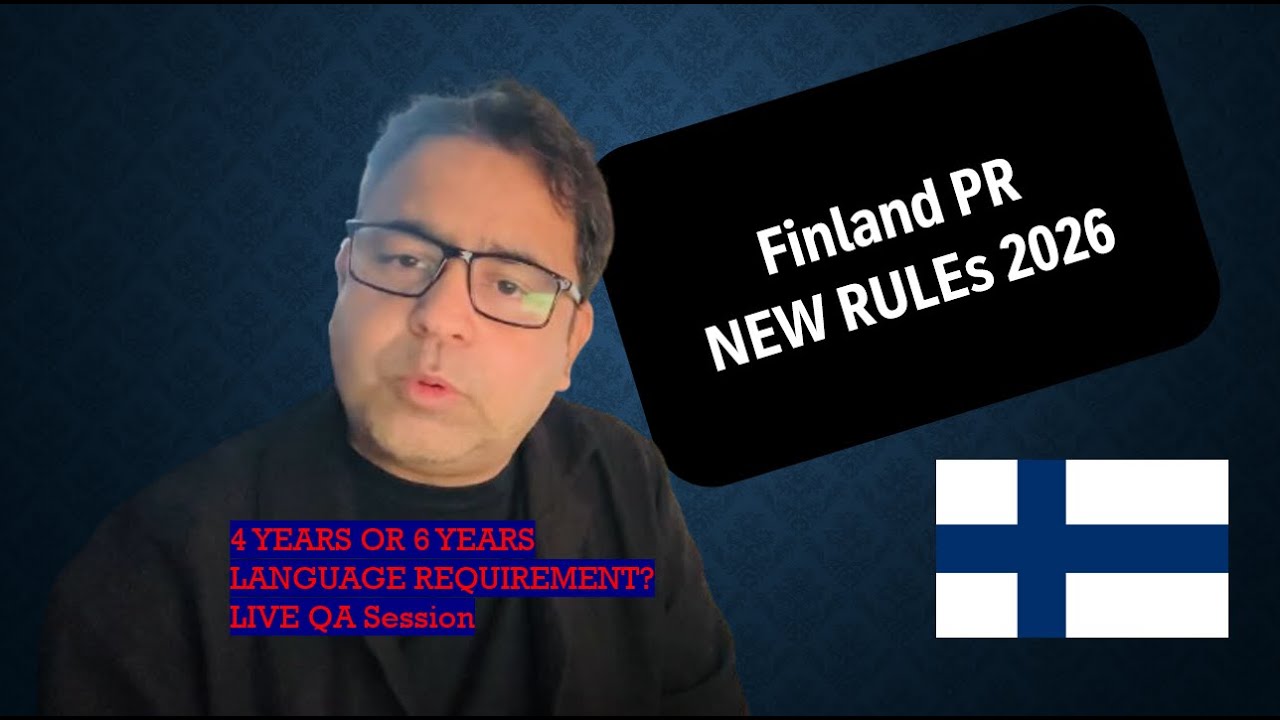 Finland PR: New rules from 2026 @DesiTeacherinFinland - YouTube