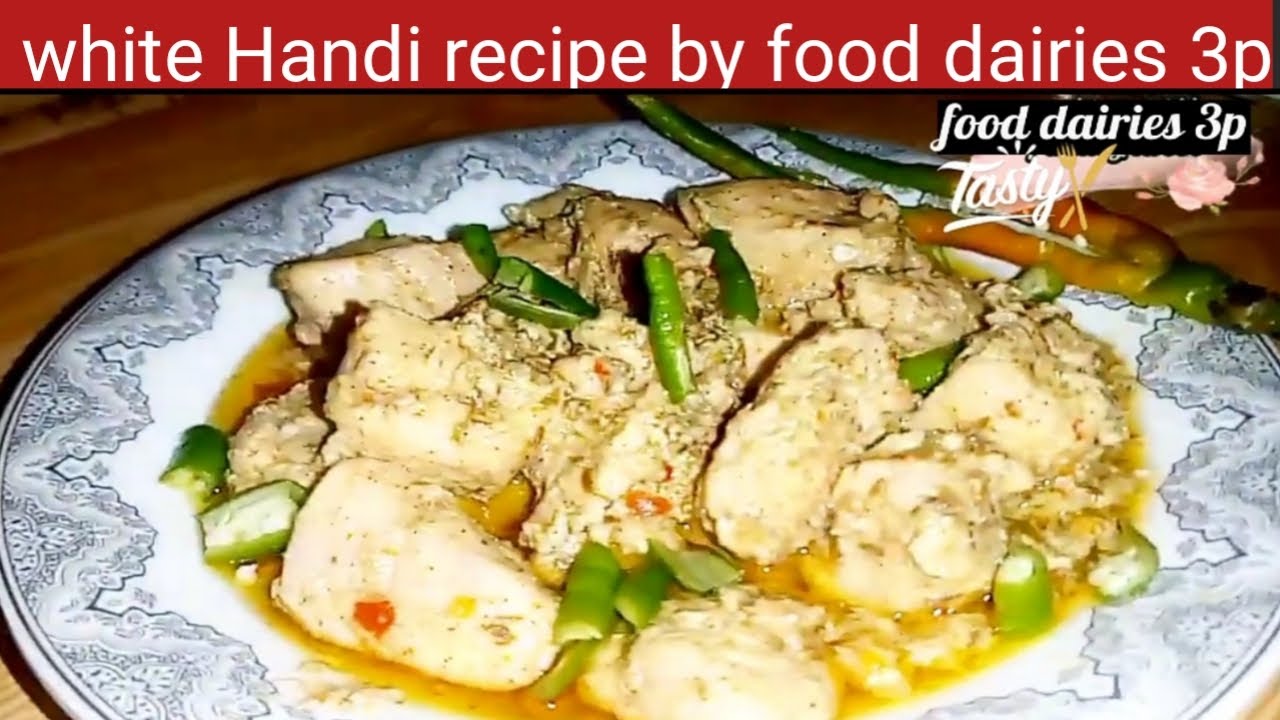 white handi recipe by food dairies 3p - YouTube