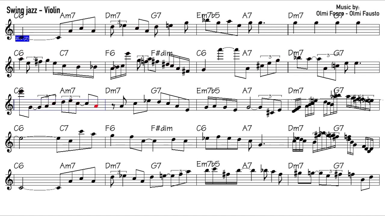 "Gypsy Violin" - Violin jazz Improvisation lesson - Beginner Level ...