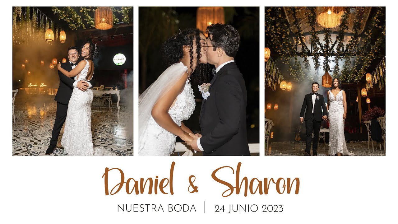 BODA CRISTIANA SHARON Y DANIEL ESPITIA - YouTube