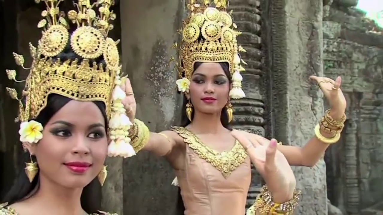 Cambodia-Angkor wat Apsara Royal dance - YouTube