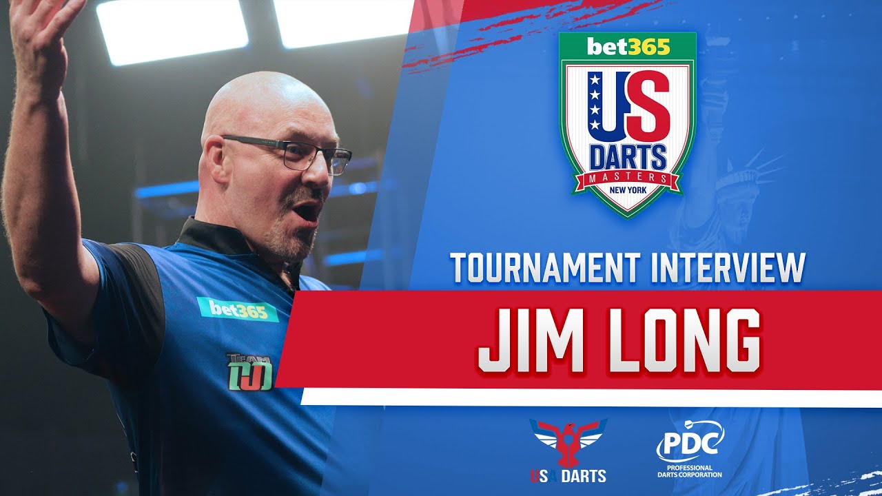 Jim Long | Meet the Player | US Darts Masters - YouTube