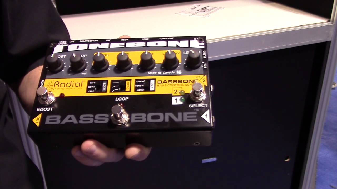 Bass Musician Magazine NAMM 2015 - Radial Engineering - YouTube