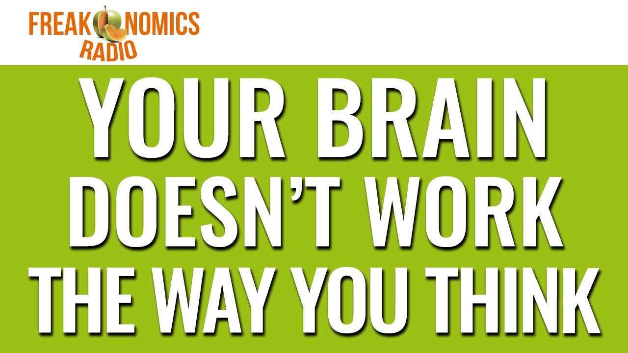 Your Brain Doesn’t Work the Way You Think | Freakonomics Radio - YouTube