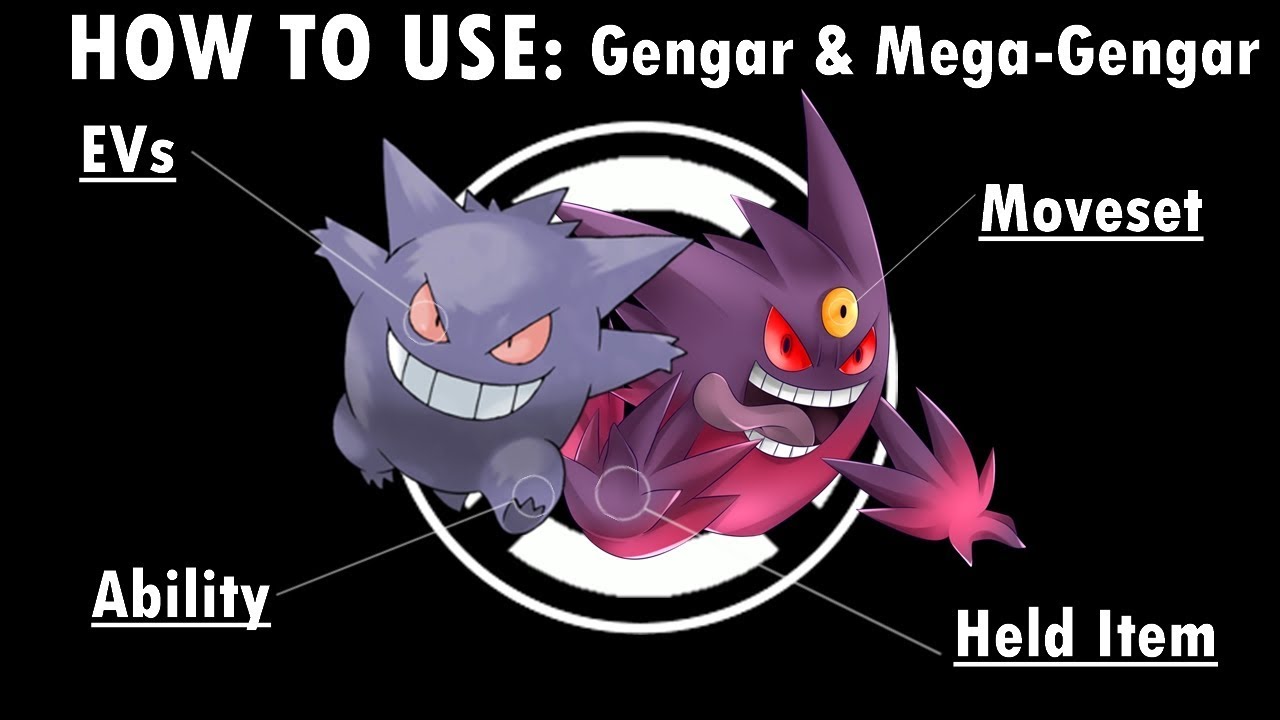 Competitive Guides- How To Use Gengar & Mega-Gengar - YouTube