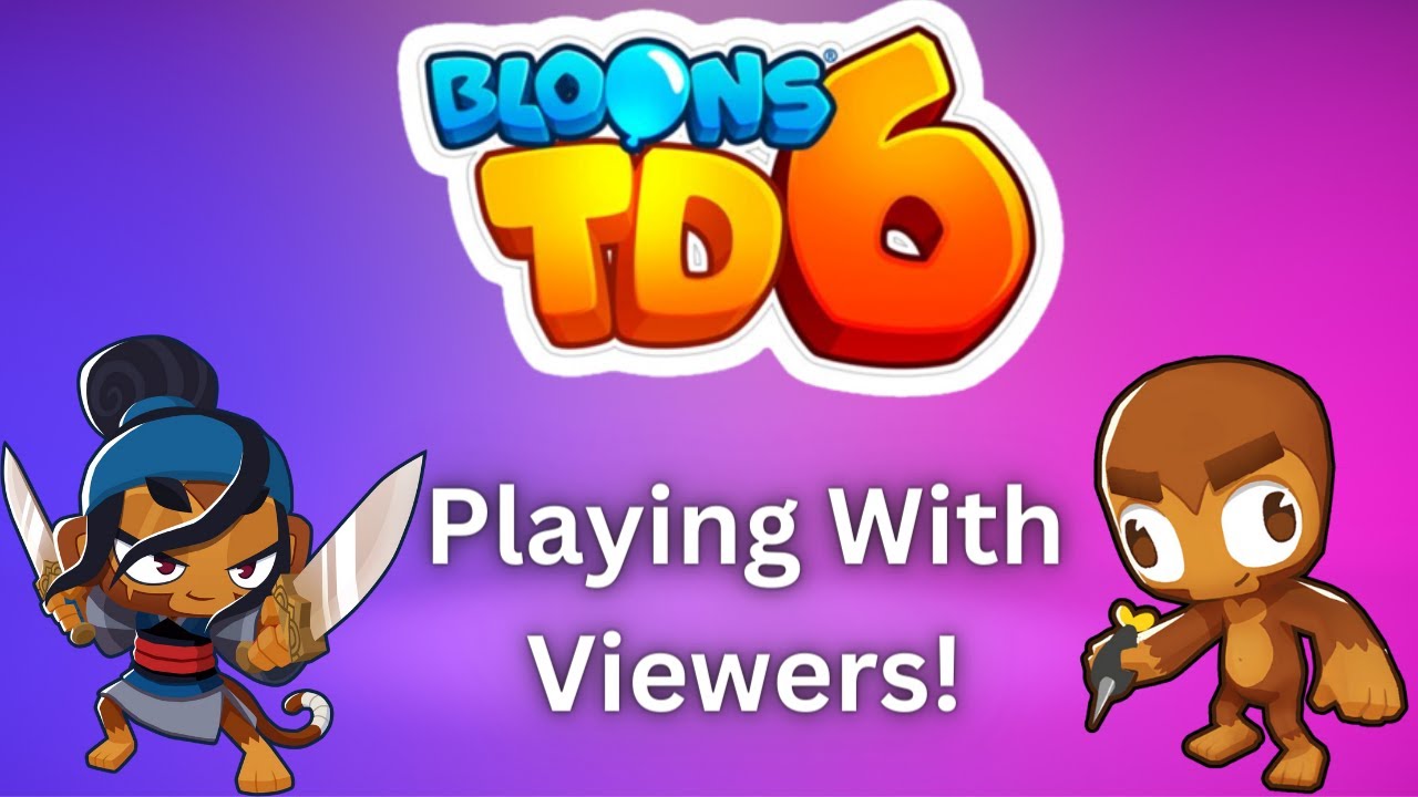 Playing Bloons BTD 6 With Viewers! NEW Hero Rosalia! NEW Update 43! # ...