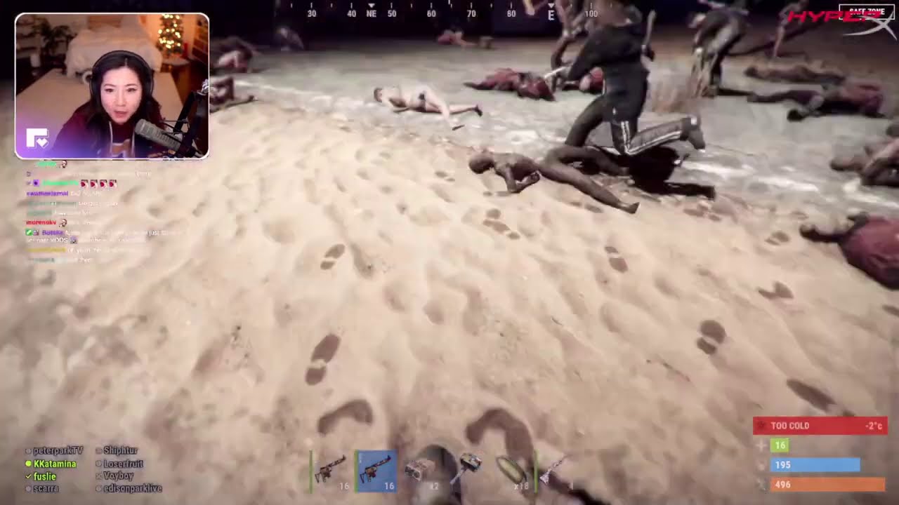 Zombies invade Rust Vegas and demands a sacrifice *Fuslie POV* - [OTV ...