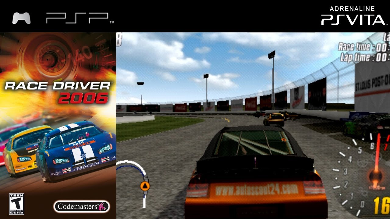 Race Driver 2006 PSP - Gameplay on Adrenaline PS Vita [No Commentary ...