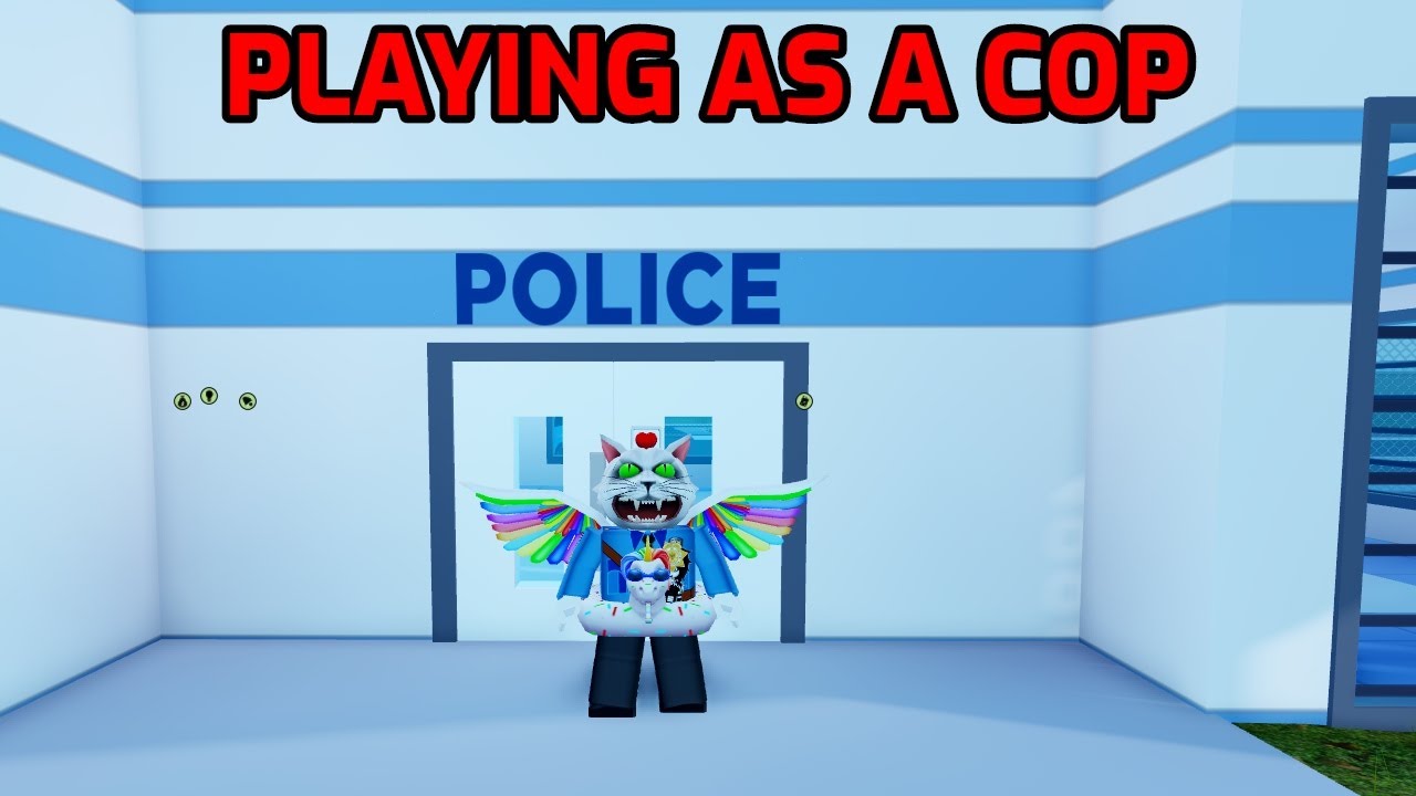 Playing as a police - Jailbreak (Roblox)! - YouTube