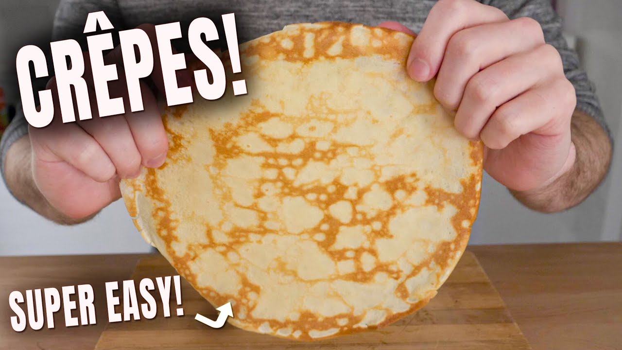How to make Crêpes! Like a Pro Chef! - YouTube