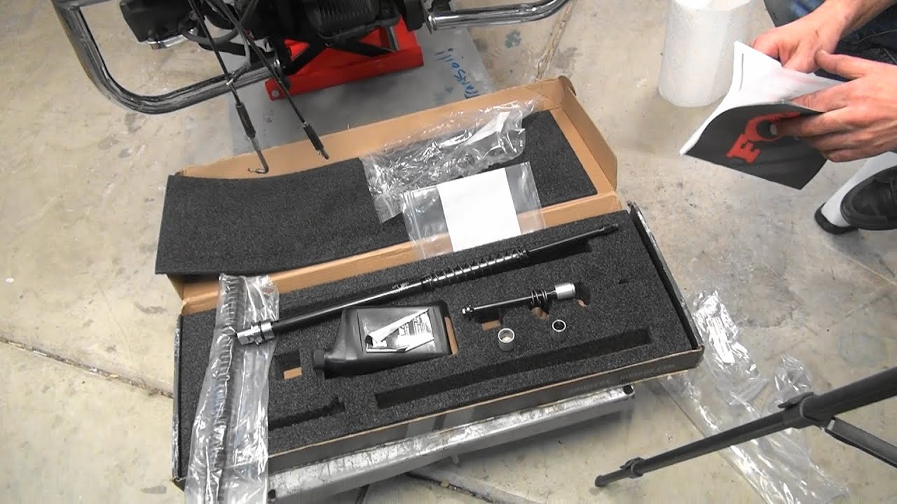 #114 2004 road turd suspension rebuild fork shock change FLHT twin cam ...