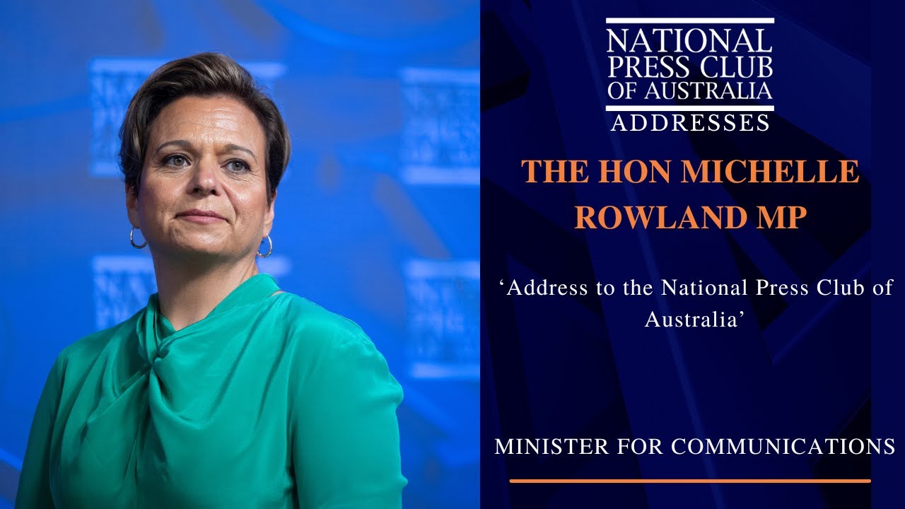 IN FULL: The Hon Michelle Rowland MP's Address to the National Press ...