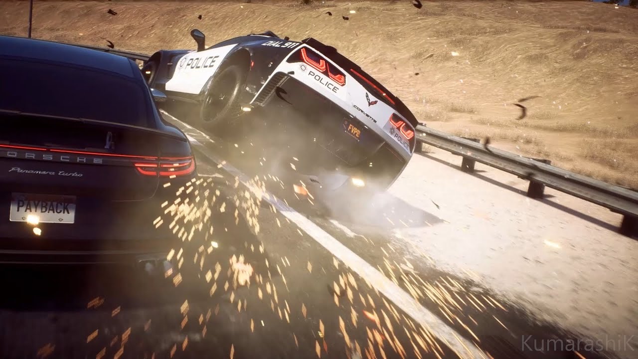 NFS Payback car wreck scenes PART 1 - YouTube