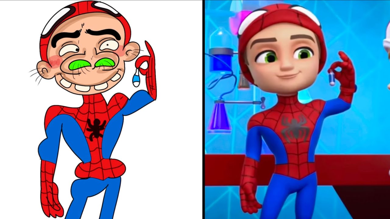 Freeze! Spidey and His Amazing Friends 😱 | Funniest Spidey Cartoon ...