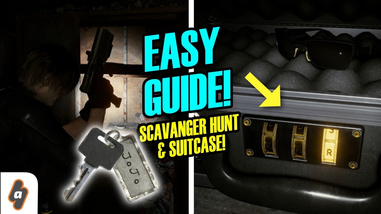EASY GUIDE: Barry's Scavanger Hunt and Suitcase code in Resident Evil ...