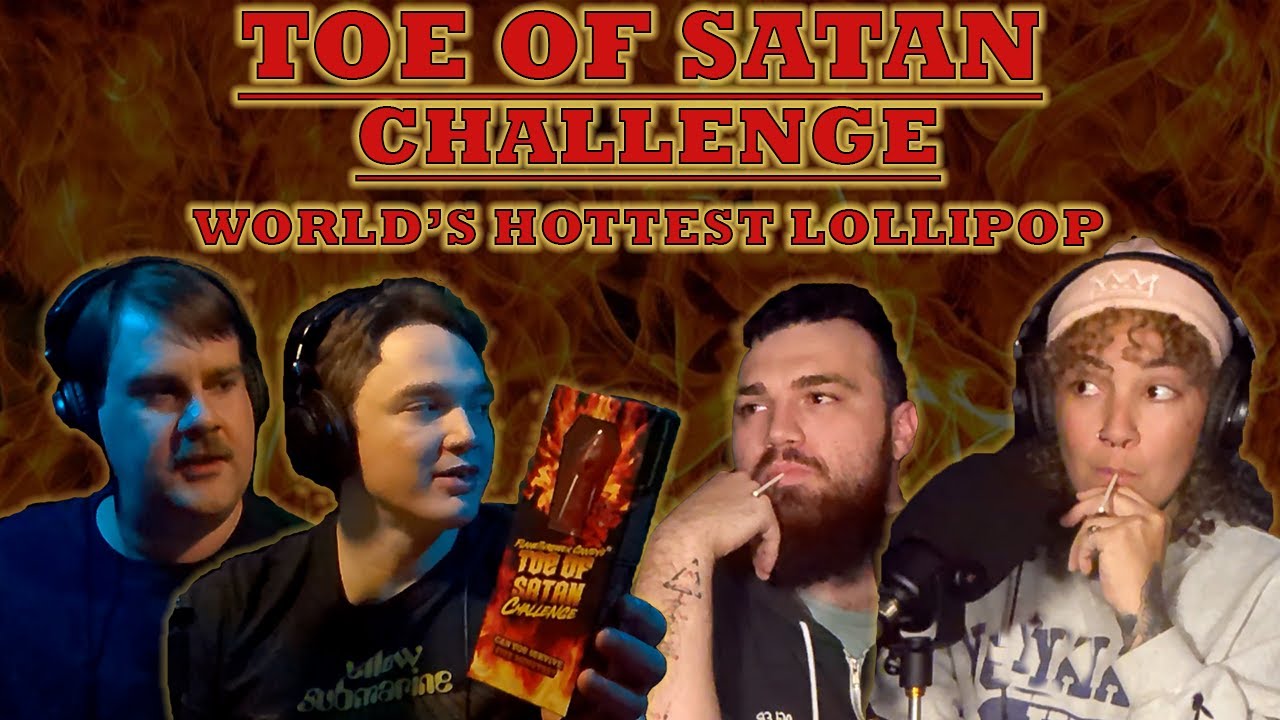TOE OF SATAN Challenge - World's Hottest Lollipop (9 million Scoville ...