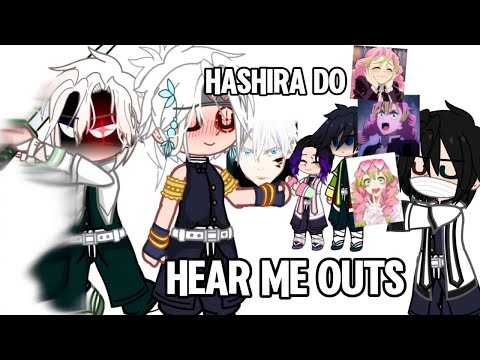 《 Hashira Do Hear Me Outs!?😭》ll Fanon Hashira ll⚠️LOUD NOISE WARNING ll Nyad_12