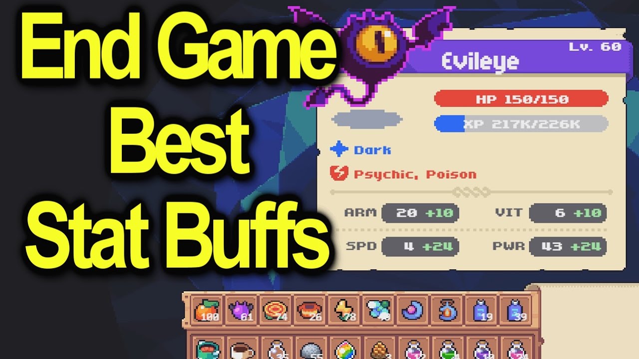 Best Stat Buffs for your Spirit | End Game buffs | Moonstone Island ...