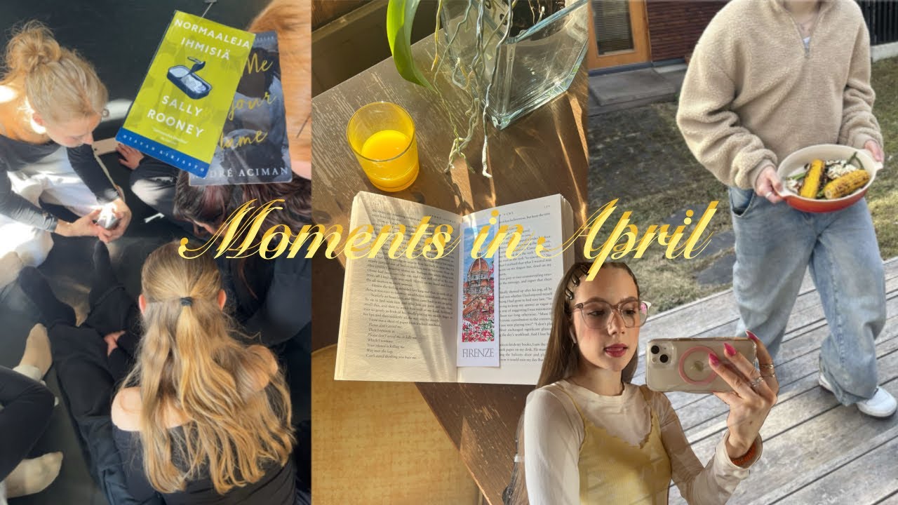 moments in april | the first month of spring - YouTube