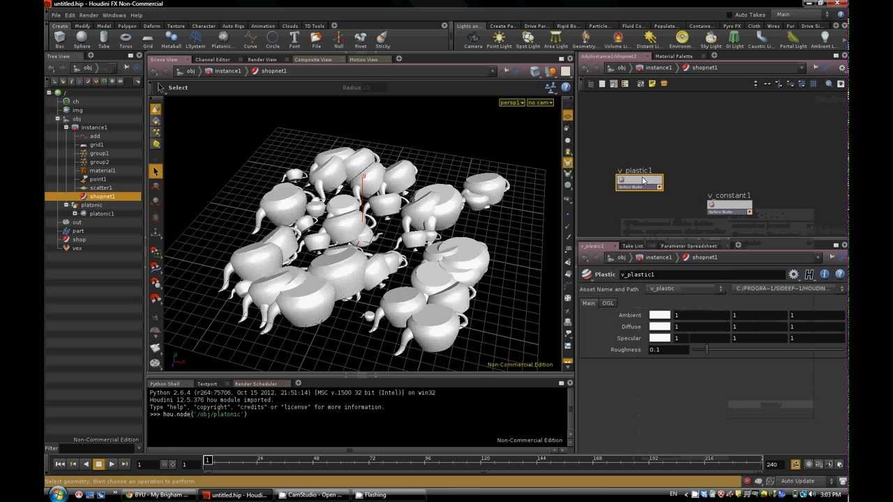 Houdini 12.0+ Point Instancing Tutorial - YouTube
