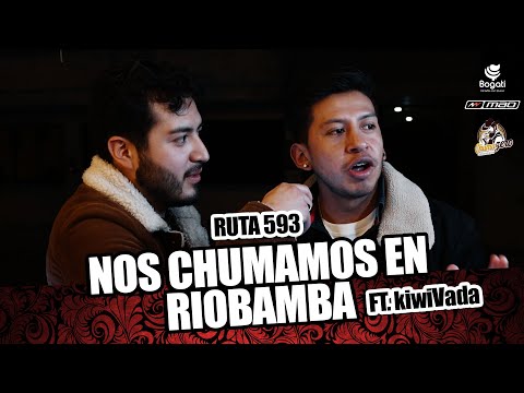 RUTA 593 - Cúal es el MEJOR trago de RIOBAMBA? Dedos de Pescado - Granizados - Yogosos.