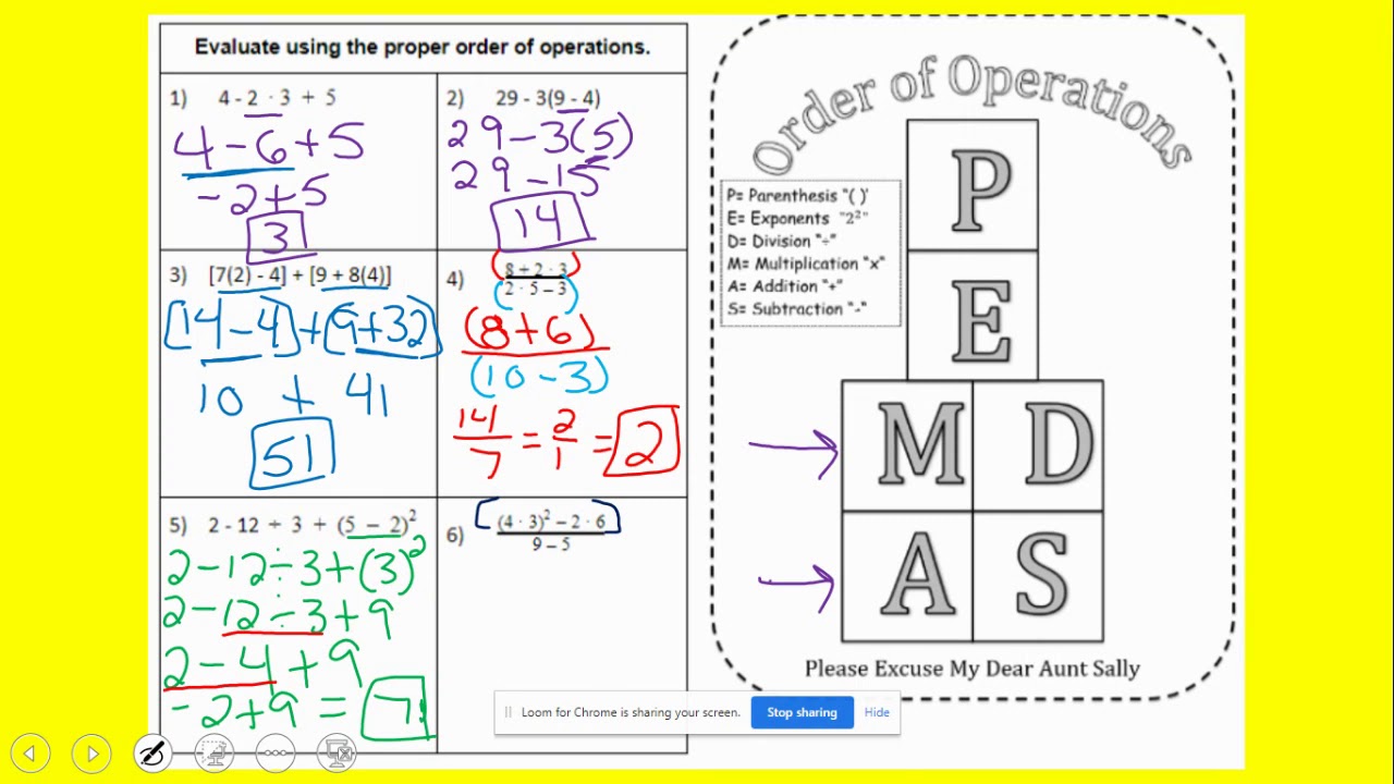 1 2 Order Of Operations YouTube 1-2-order-of-operations-youtube