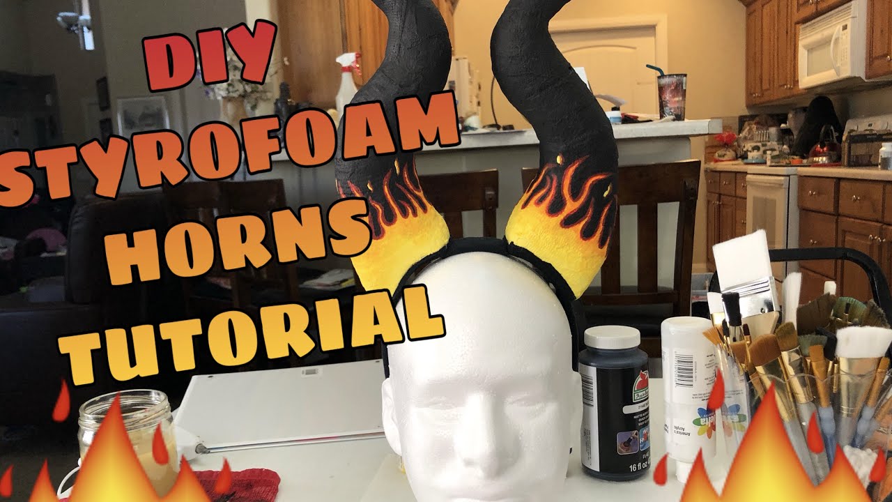 DIY Horns Tutorial - YouTube