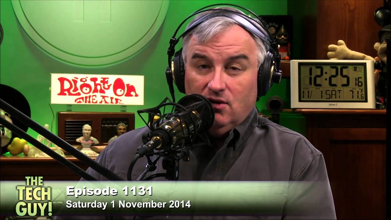 The Tech Guy 1131: Saturday November 1,2014 - YouTube
