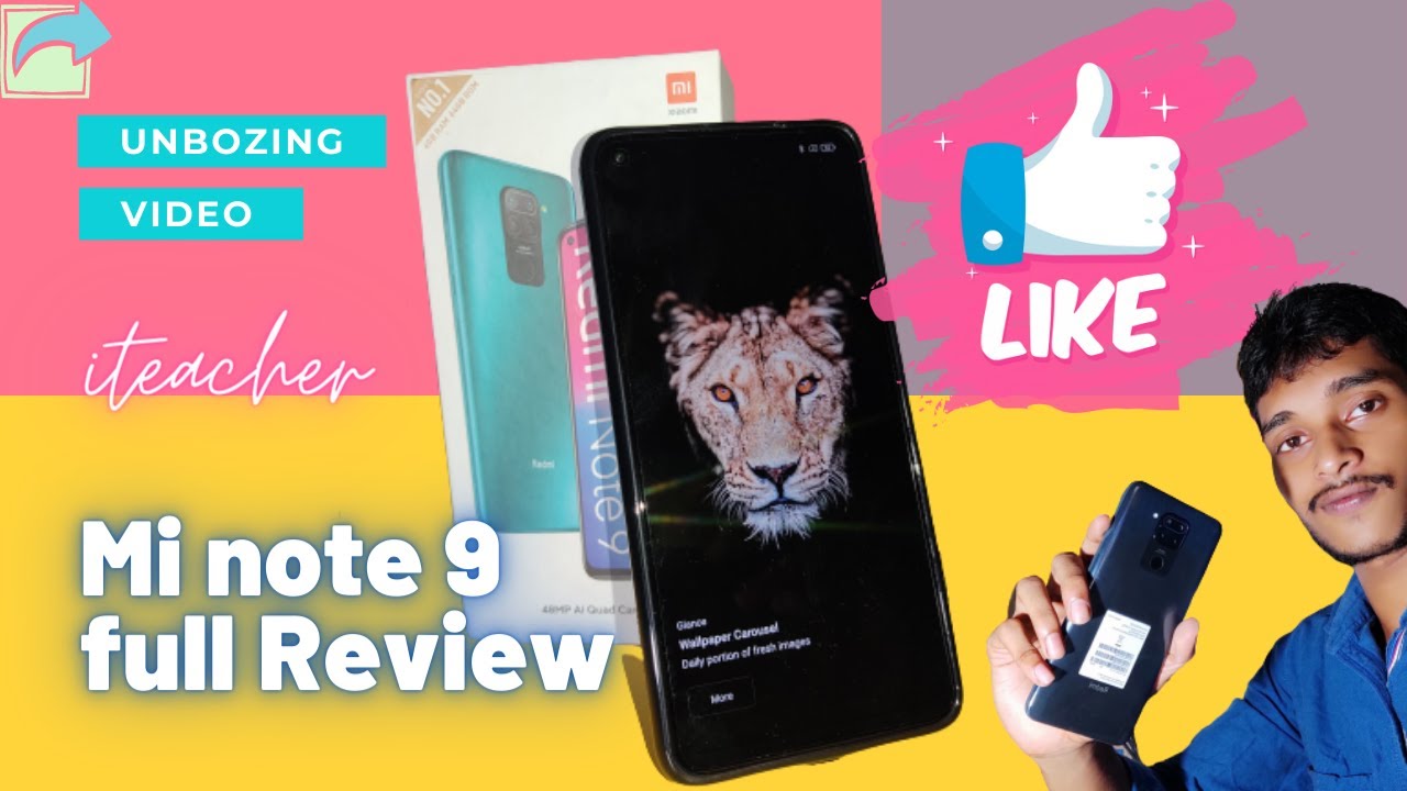 Mi note 9 Full review unboxing video - YouTube