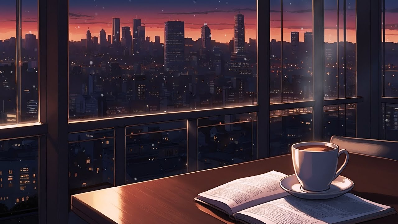 "Time for a coffee break" calm piano music for relaxing no ads - YouTube