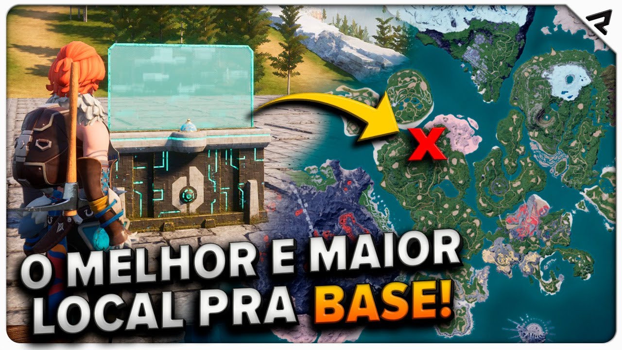 ESSE É O MAIOR E MELHOR LOCAL PRA CONSTRUIR UMA BASE PRINCIPAL EM ...