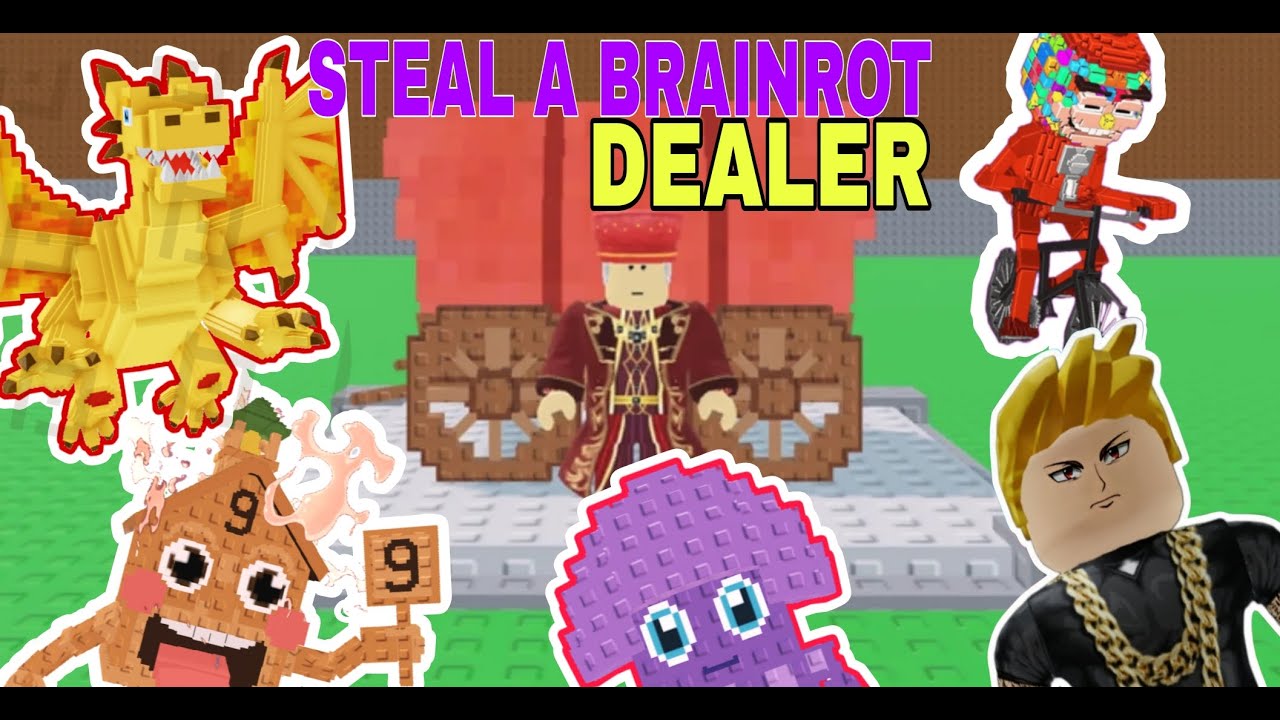 STEAL A BRAINROT NEW UPDATES(BRAINROT DEALER)WITH VIEWERS COME 1HRS ...