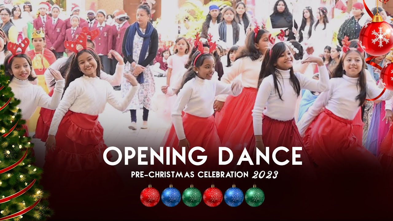 OPENING DANCE | PRE-CHRISTMAS CELEBRATION 2023 - YouTube