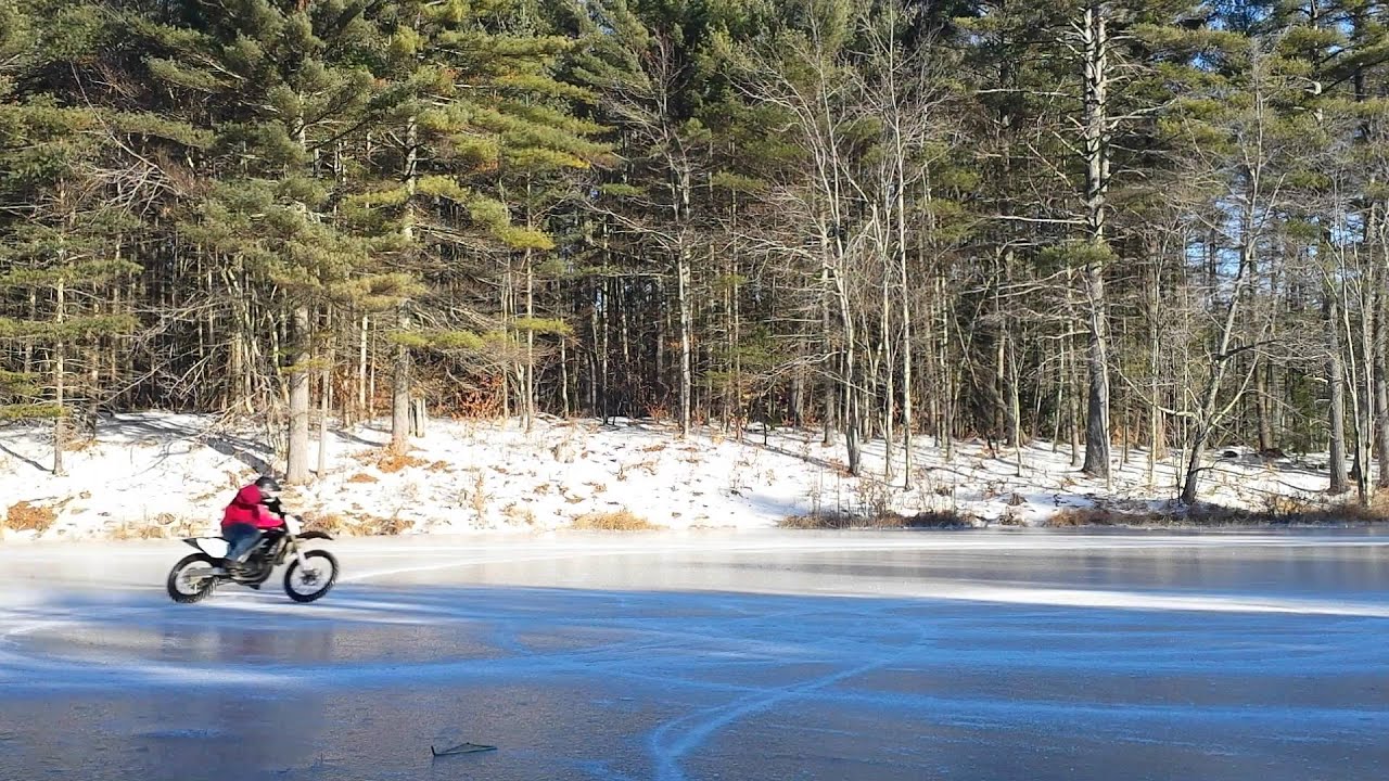 Ice riding - YouTube