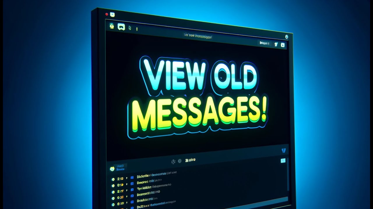How to View Old Discord Messages - YouTube
