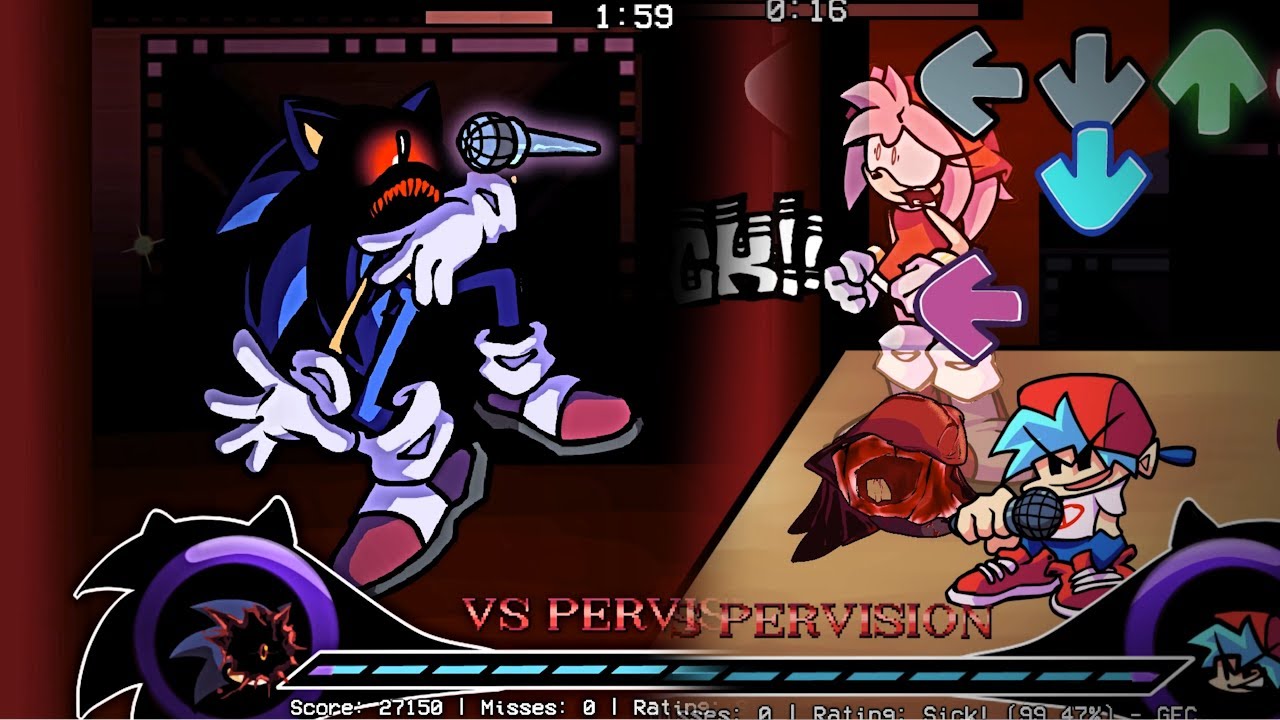 FNF - Friday Nightmare Tempus (DEMO) - VS PERVISION - ONE EYED FREAK ...