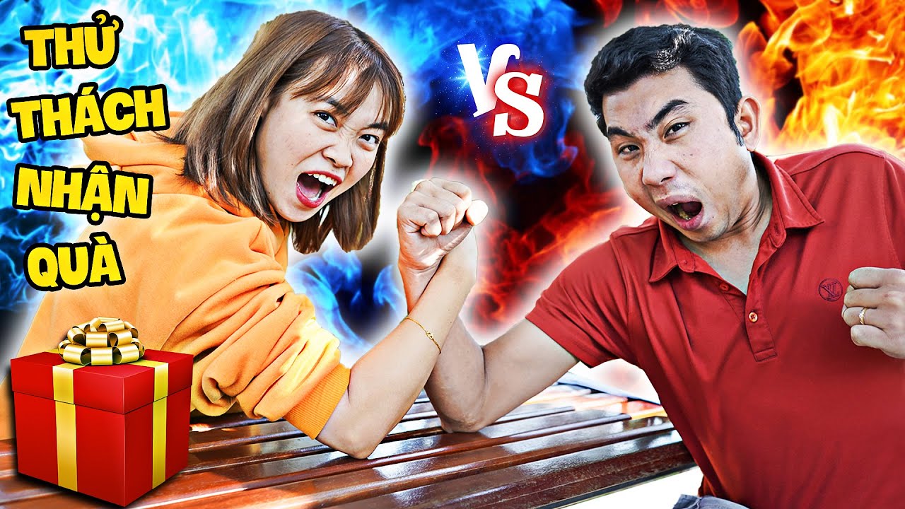 Hà Sam Thực Hiện Thử Thách Nhận Quà Bí Mật - YouTube