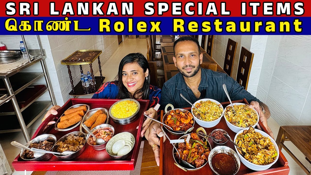 Srilanka-ல ரொம்ப Famous-ஆன Restaurant 😍| Rolex hotel Restaurant Colombo ...