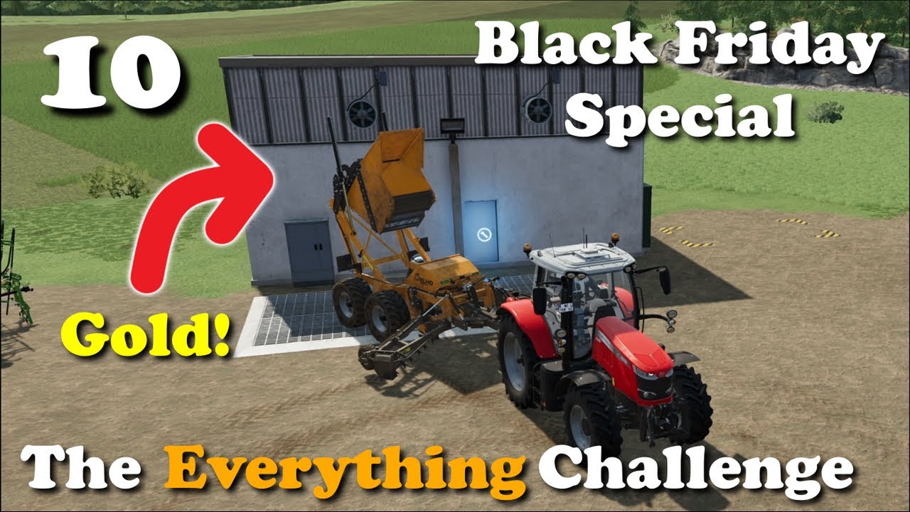 GOLD!!! - Everything Challenge #10 - FS22 + Premium + Platinum + Tobii ...