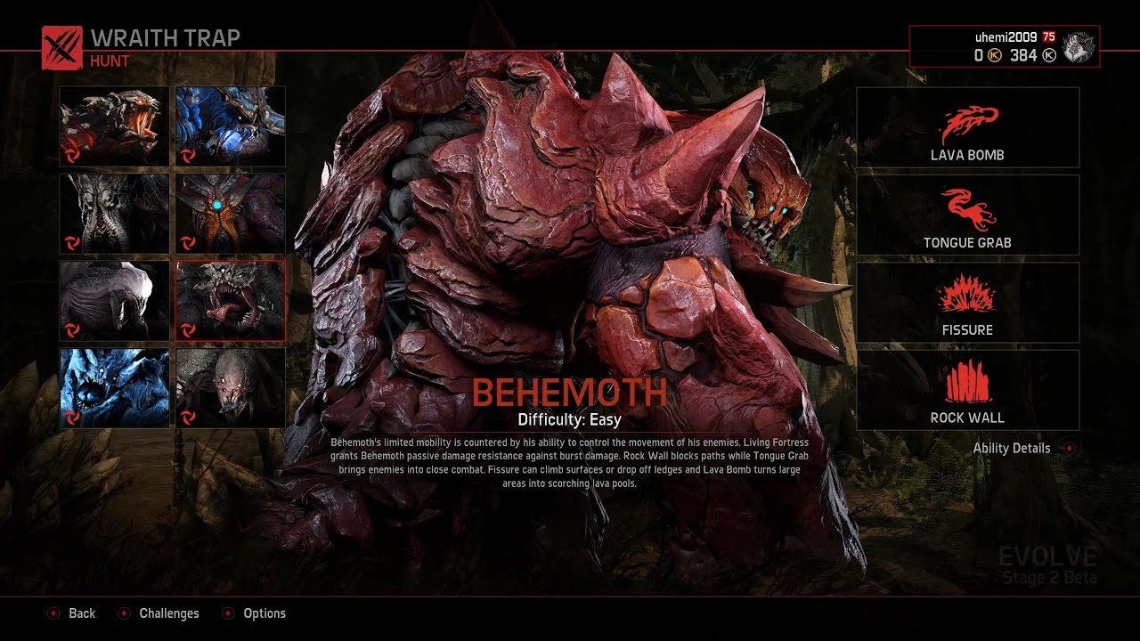 Behemoth Barely Survives Another Onslaught by Slim - Evolve Stage 2 ...