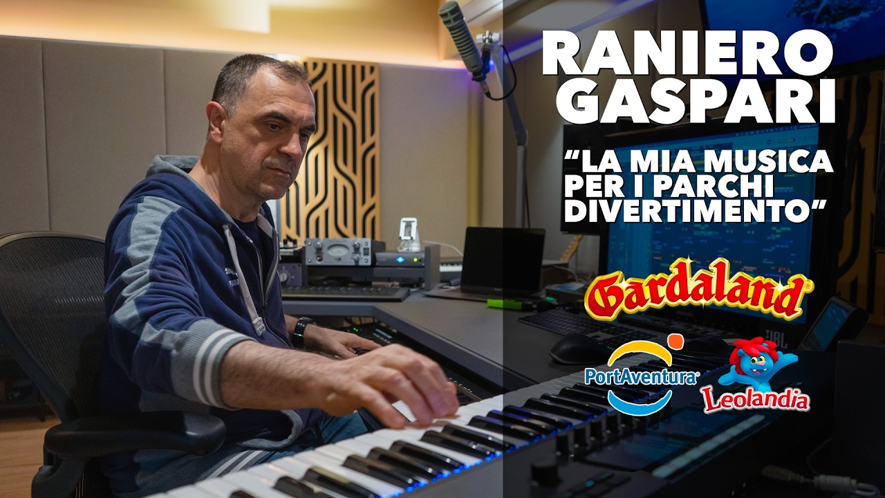 La mia MUSICA per i PARCHI DIVERTIMENTO - intervista a Raniero Gaspari - YouTube