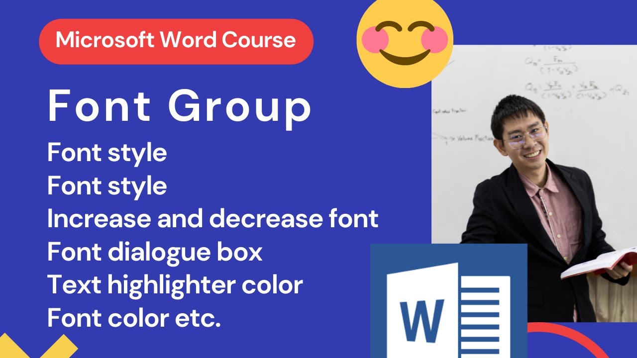 Home Tab | Font Group, Bold, Italic, Change Case in MS Word - YouTube