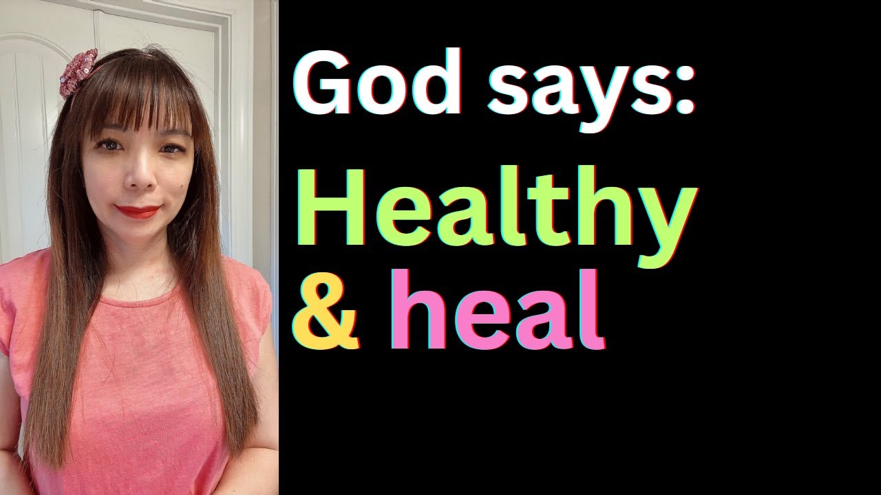 God says: Healthy and healing. I promised! #propheticword #god #healing ...