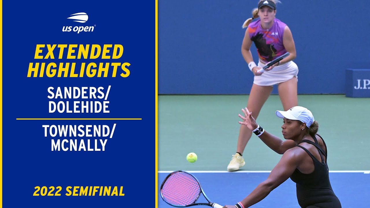 Sanders/Dolehide vs. Townsend/McNally Highlights | 2022 US Open ...
