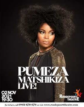 Pumeza Matshikiza Live ! @ Roodepoort Theatre - Joburgtv Entertainment - 2 November 2021 - YouTube