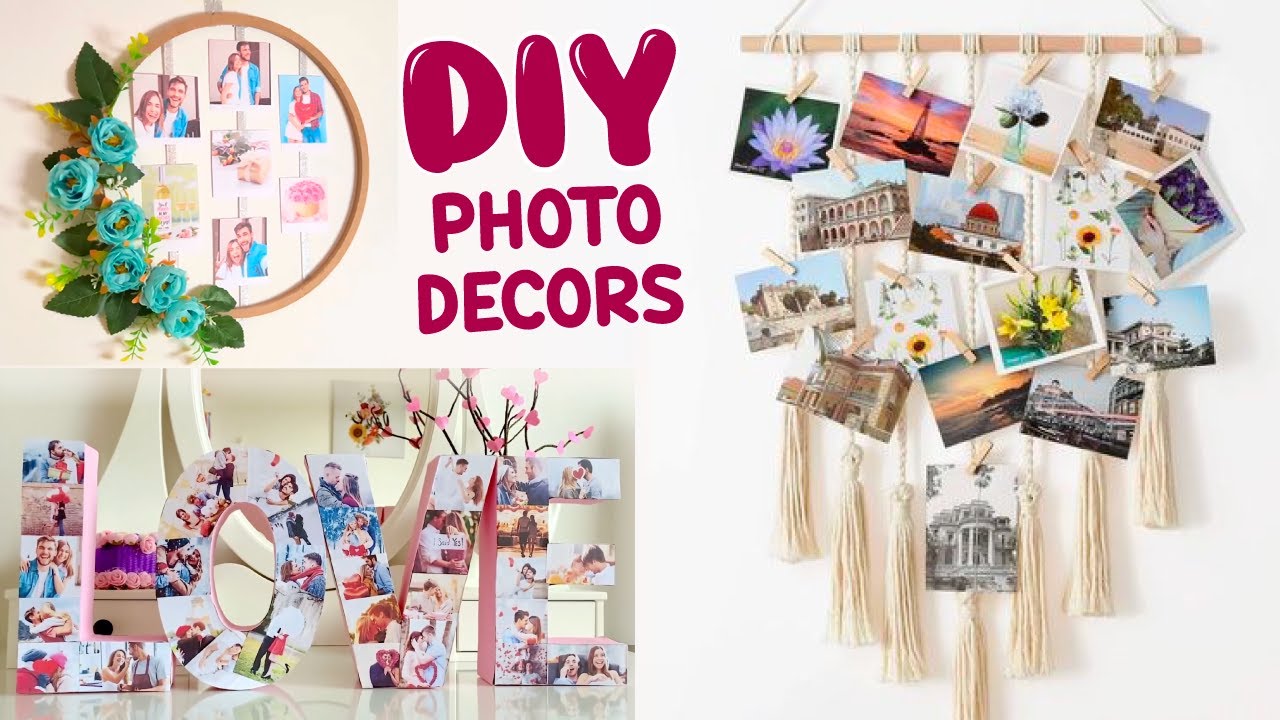 8 DIY PHOTO DECORS - AMAZING PHOTO COLLAGE ROOM DECOR IDEA AT HOME ...