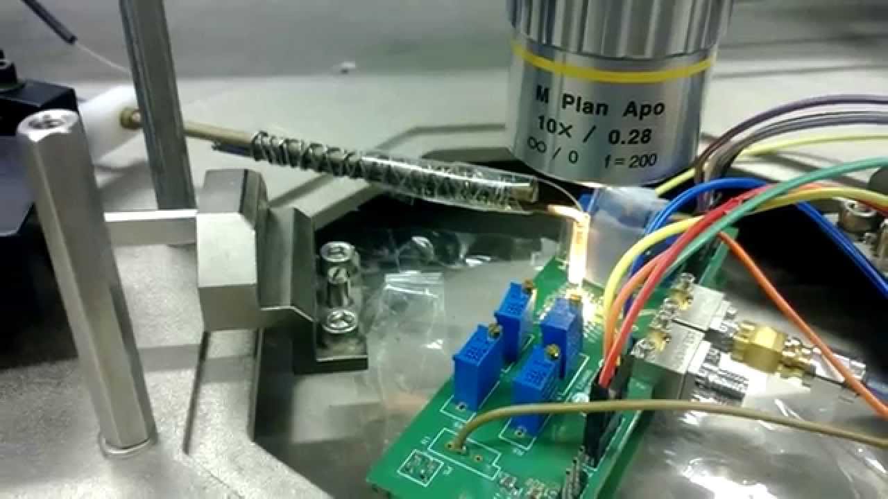 25G VCSEL Driver-TX Demonstration - YouTube