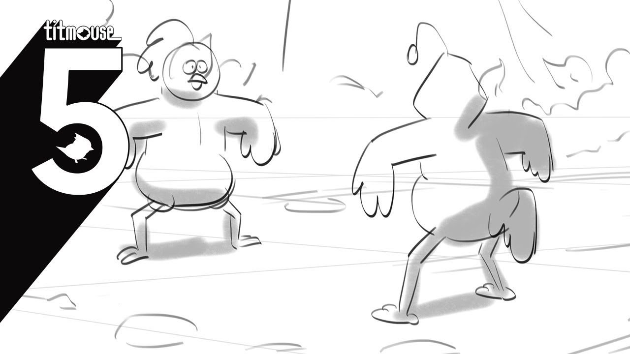 DANCE OFF by Mike Maloney - Titmouse 5 Second Day - YouTube