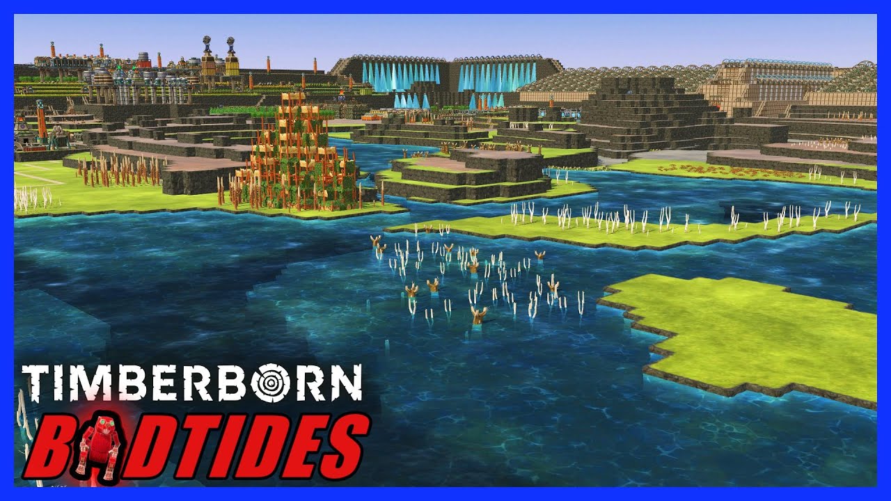 Let's FLOOD THE MAP! - Timberborn BADTIDES Ep 25 - Update 5 Hard Mode ...